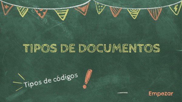 Tipos de documentos