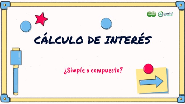 Cálculo de interés simple y compuesto | Genially
