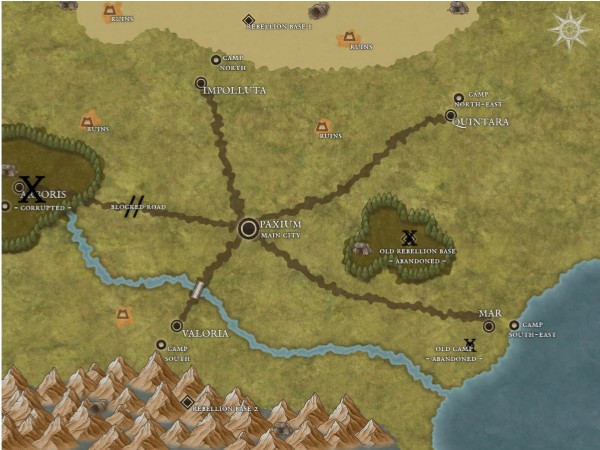 Dark Echoes Map | Genially