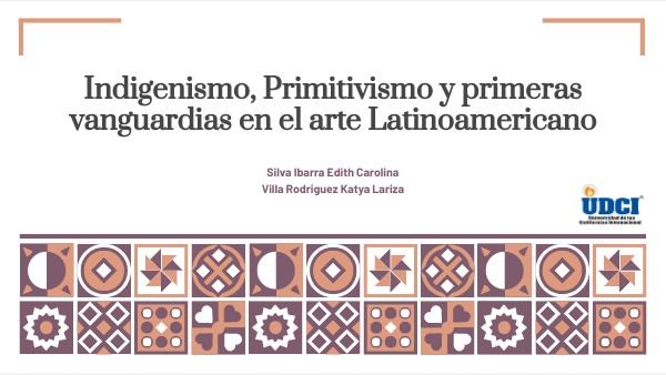 Indigenismo, Primitivismo y primeras vanguardias en el arte Latinoamer ...