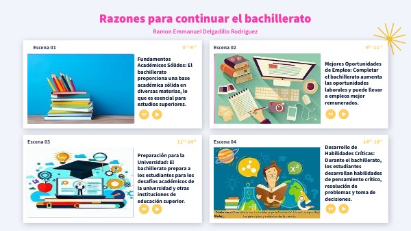 Razones para Seguir estudiando el bachillerato | Genially