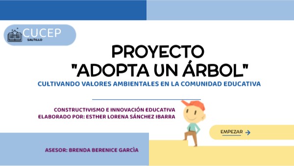 PROYECTO "ADOPTA UN ÁRBOL" | Genially