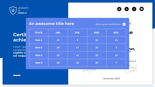 Simple Certificate | Genially