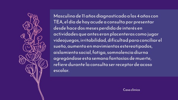 Presentación TEA y depresión | Genially