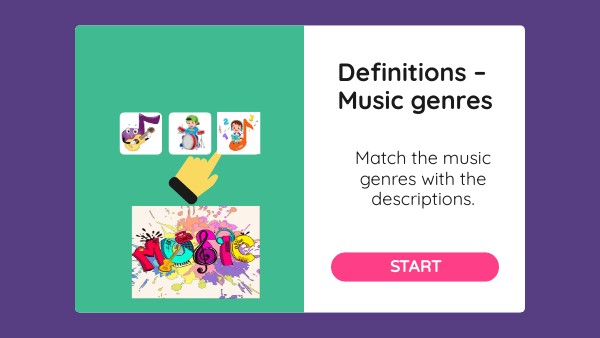 Definitions – Music genres