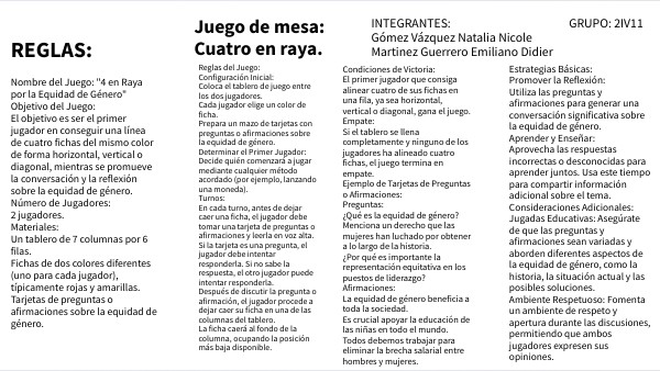 Juego cuatro en raya