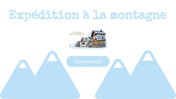 Expédition à la montagne