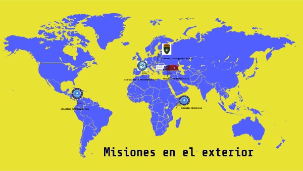 MISIONES EN EL EXTERIOR | Genially