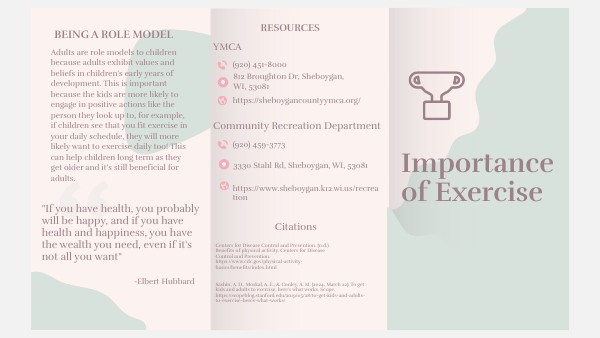 Exercise Brochure