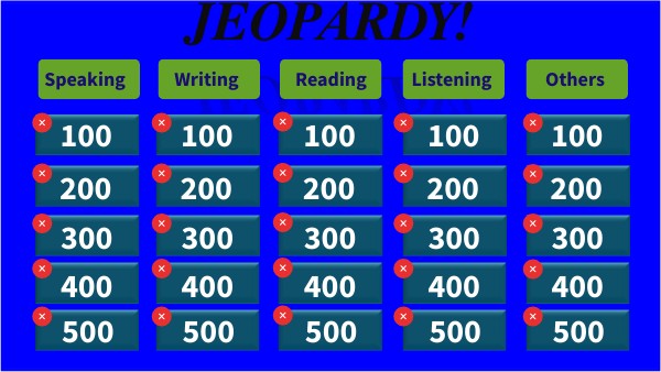 JEOPARDY | Genially