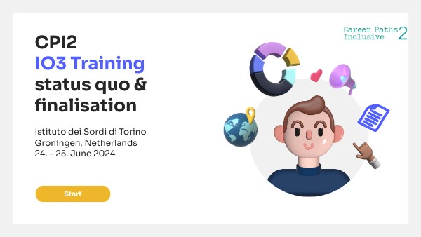 CPI2 IO3 Training status quo & finalisation