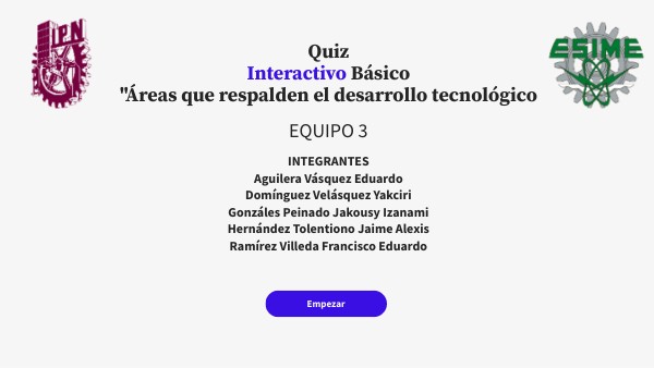 Quiz Interactivo básico | Genially