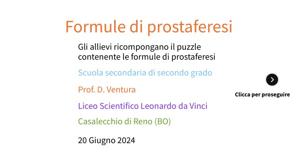 Prostaferesi | Genially