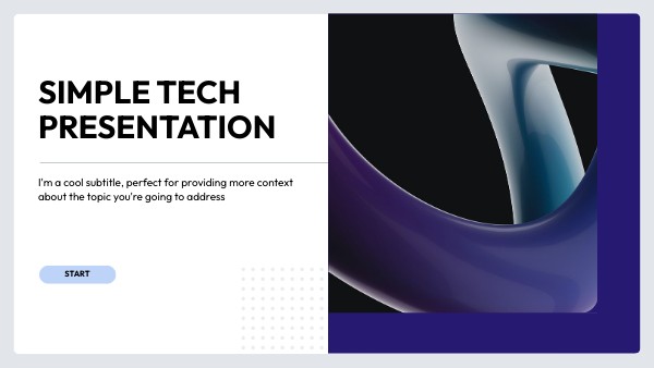 Copy - Simple Tech Presentation | Genially