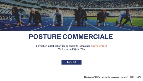 Formation Posture commerciale | Genially