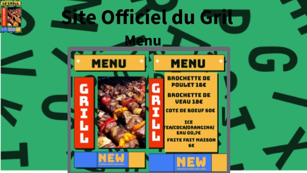 Site Officiel du Grill