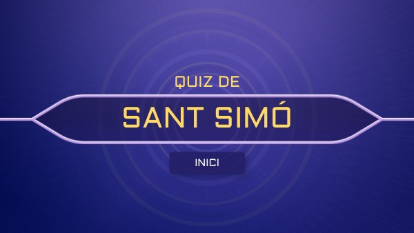 Quiz de Sant Simó | Genially