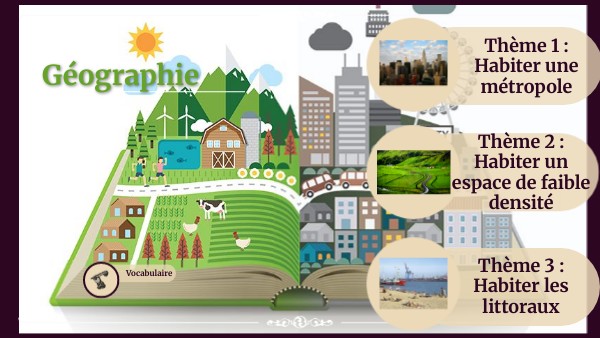 6e - Présentation géographie