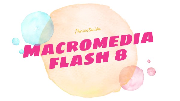Macromedia flash 8