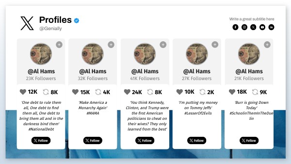 X Profiles Showcase