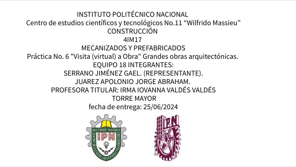 Equipo18_TORRE MAYOR_4IM17. | Genially