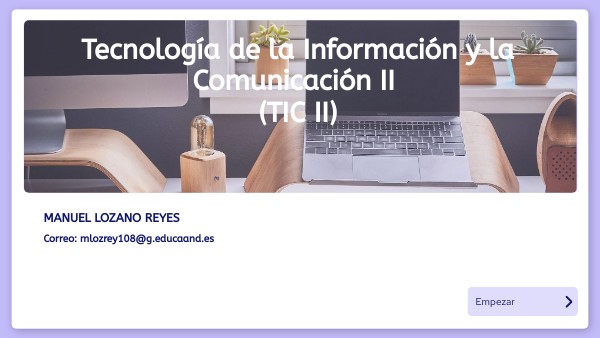 Presentación TIC II