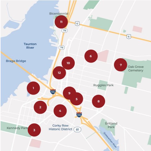 Interactive trolley map