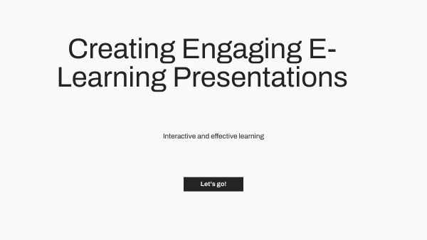 Creating Engaging Presentations