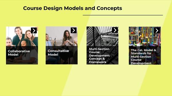 Course Design Models and Concepts | Genially