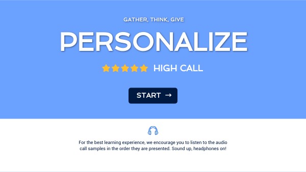 Personalize: High Call | Genially