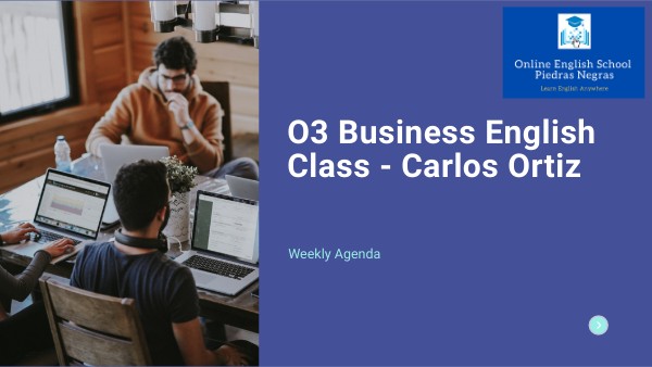 O3 English Class - Carlos Ortiz | Genially