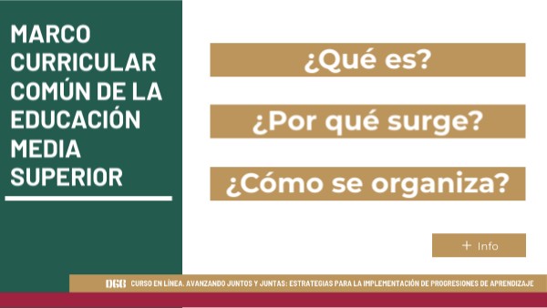 Marco Curricular Común de la Educación Media Superior