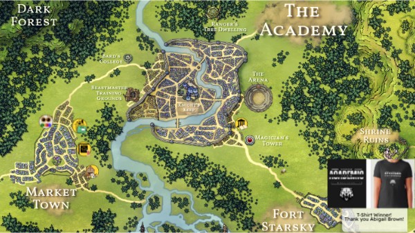 The Academy World Map (Quarter 1) | Genially