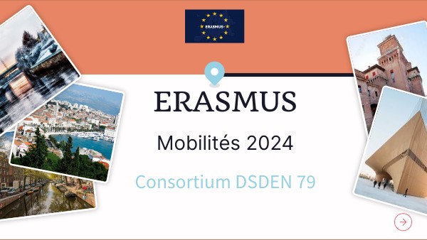 Mobilités ERASMUS 2024 | Genially