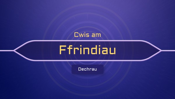 Cwis Miliwnydd Ffrindiau