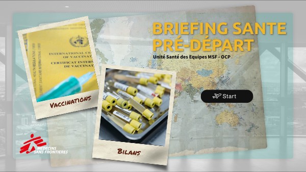 Briefing santé pré-départ