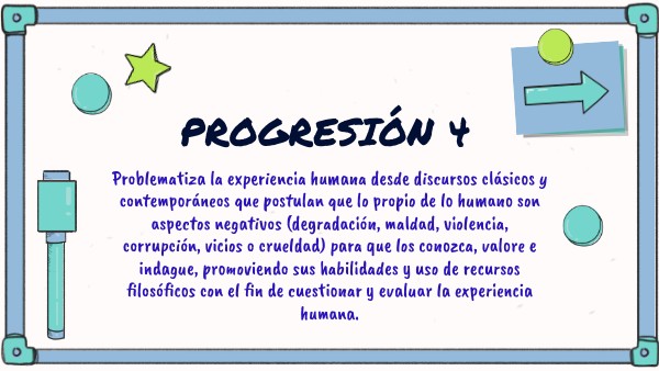PROGRESIÓN 4 HUM III | Genially