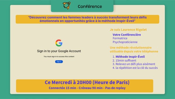 Conférence vidéo 1