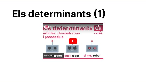 Els determinants