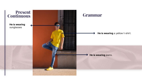 Grammar presentation clothes SESSION 3 | Genially