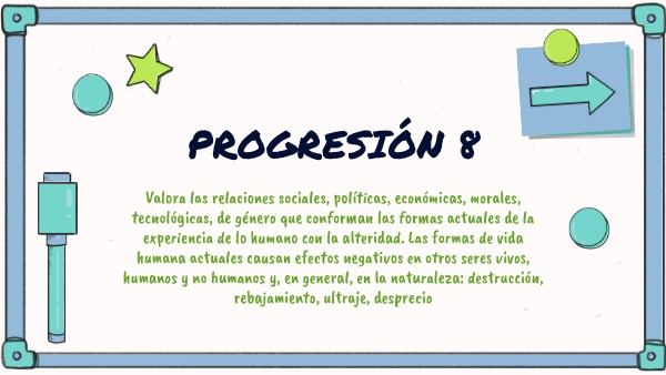 PROGRESIÓN 8 HUM III | Genially