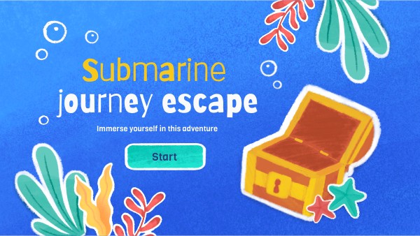 Submarine Journey Escape 1st Math