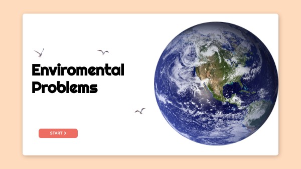 Speaking on environmental problems | Genially