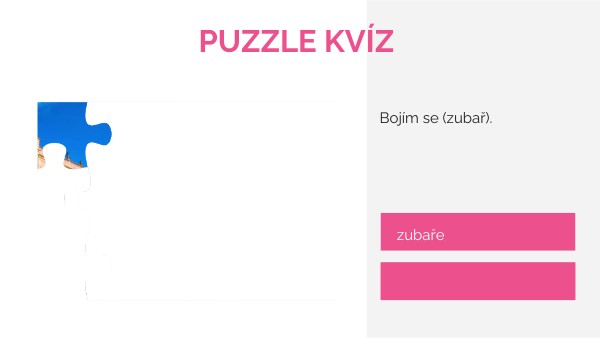 Copy - Slovesa -ET, -IT_puzzle | Genially