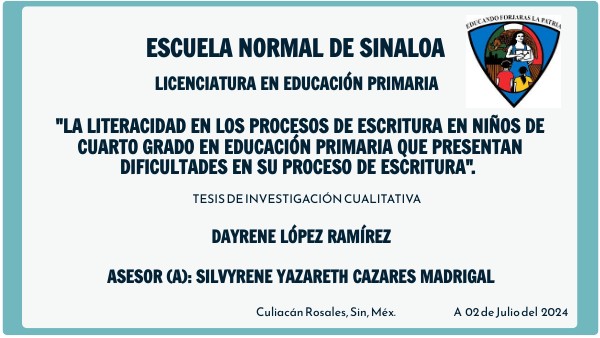 La Literacidad en los procesos de escritura | Genially