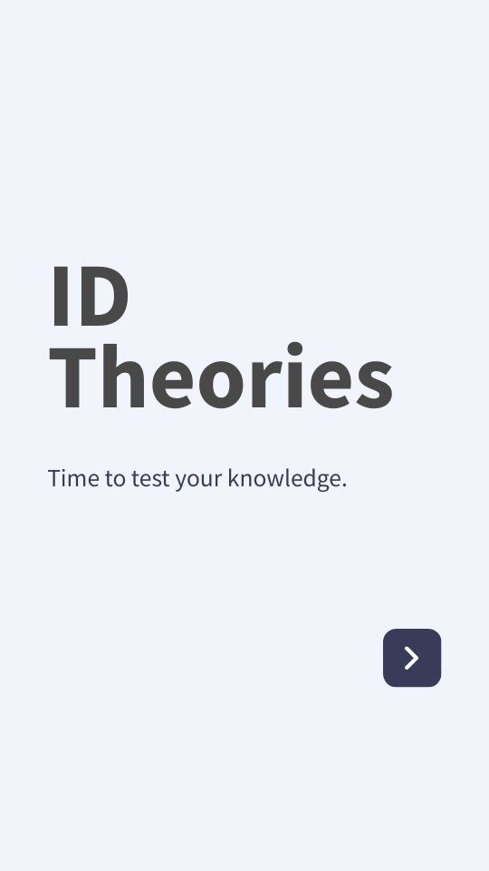 ID Theories Micro-learning Quiz (real life project)