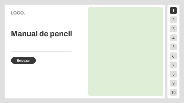 Manual paso a paso pencil | Genially