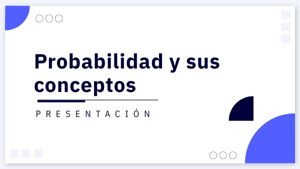 conceptos de probabilidad | Genially