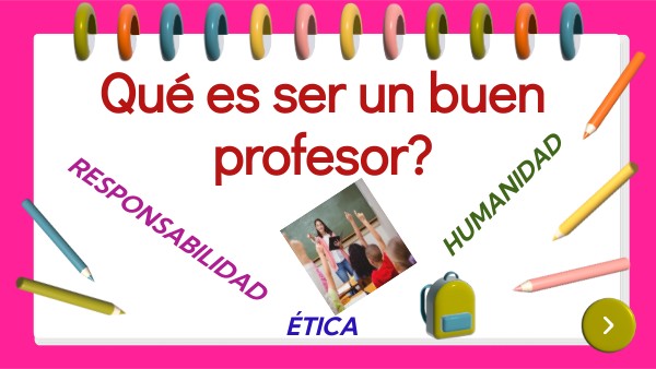 Qué es ser un buen profesor | Genially