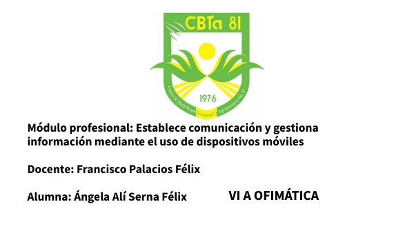 Mi CBTA 81, propuesta de app